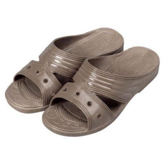 （まとめ）オーミケンシ フィッティングサンダル キャメルブラウン 〔まとめ買い3組セット〕 12800029 (10P) 【北海道・沖縄・離島配送不可】