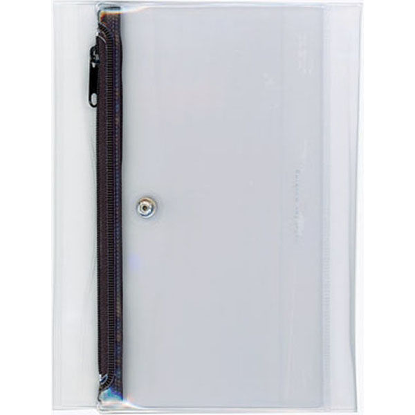 【メール便発送】ダイゴー isshoni.ペンケース付きノートカバーPVC B6 Rクリアブラック N1932の通販はau PAY マーケット - フジックス | au PAY マーケット－通販サイト