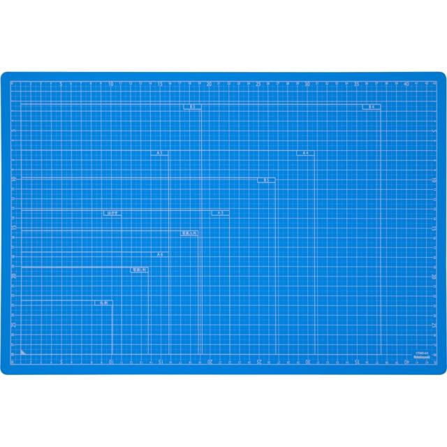 ナカバヤシ 折りたたみカッティングマットA3サイズ スカイブルー CTMO-A3SB 【北海道・沖縄・離島配送不可】の通販はau PAY マーケット - フジックス | au PAY ...