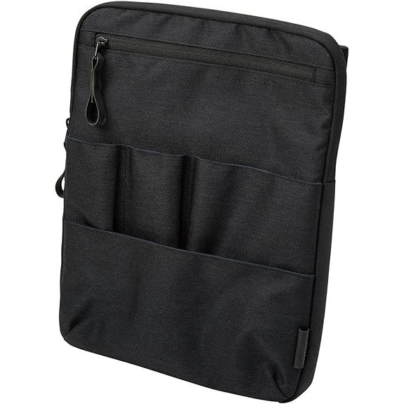 （まとめ買い）クツワ ビジネス収納 FASTORAGE バッグインバッグ 14インチ ブラック FS107BK 〔3個セット〕 【北海道・沖縄・離島配送不可】