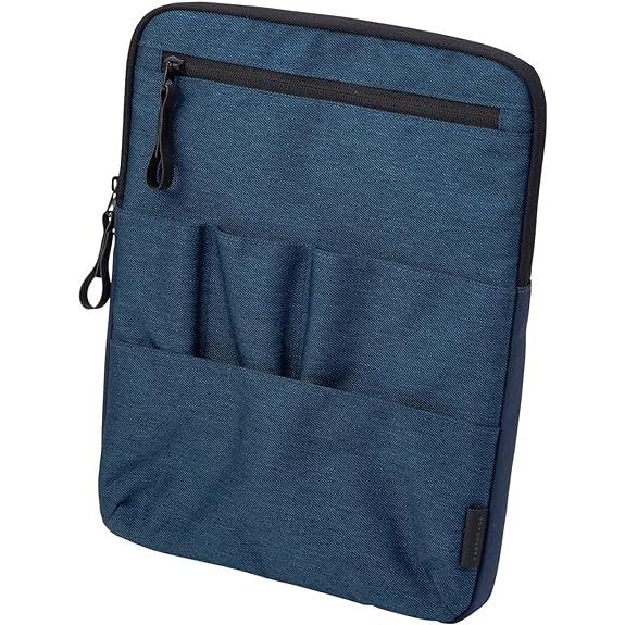 （まとめ買い）クツワ ビジネス収納 FASTORAGE バッグインバッグ 14インチ ネイビー FS107NB 〔3個セット〕 【北海道・沖縄・離島配送不可】