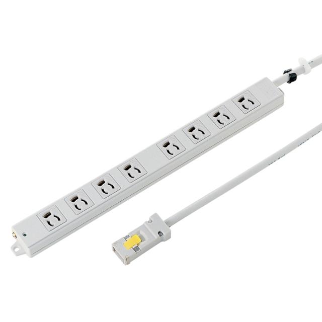 サンワサプライ 工事物件タップ 3P 8個口 1m TAP-KH8-1 【北海道・沖縄・離島配送不可】