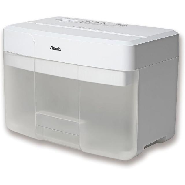 アスカ マイクロカットシュレッダー A4対応 大容量6L ホワイト S11MW 【北海道・沖縄・離島配送不可】