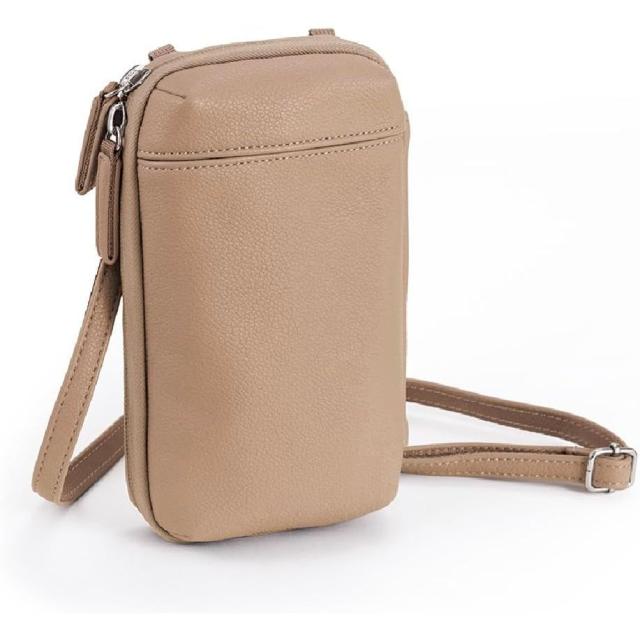 （まとめ買い）ナカバヤシ ショルダーウォレット ミニショルダーバッグ ベージュ SMC-FC10BG 〔3個セット〕 【北海道・沖縄・離島配送不可】