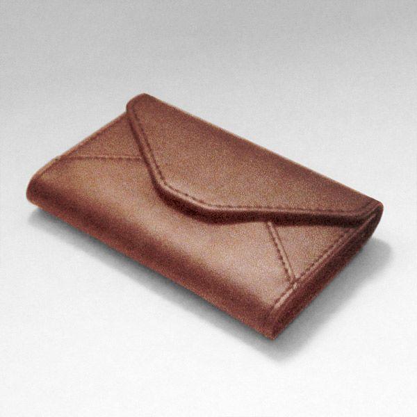 （まとめ買い）コレクト カードホルダー アコーディオン式 本革調 7ポケット カード約20枚収納 茶 CP-607V-BR 〔3個セット〕 【北海道・沖縄・離島配送不可】