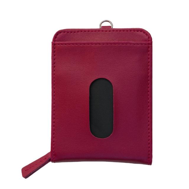 （まとめ買い）コレクト カードホルダー アコーディオン式 赤 CP-615X-RE 〔×5〕 【北海道・沖縄・離島配送不可】