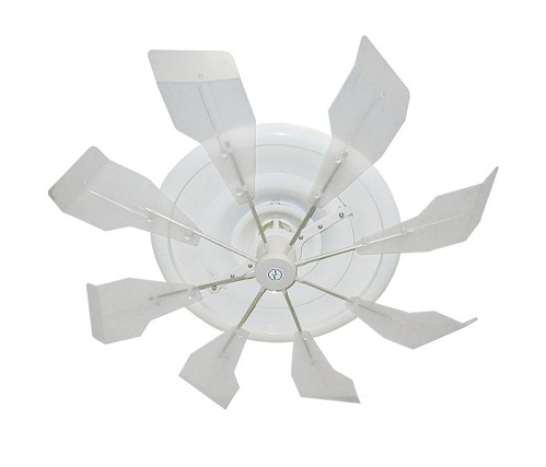 キングジム 潮 ハイブリッドファンSJRクリア HBF-SJRCW 【北海道・沖縄・離島配送不可】