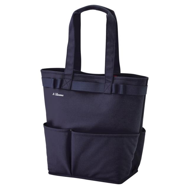 （まとめ買い）リヒトラブ ALTNA ツールバッグ トートバッグ 縦型 ネイビー A-7751-11 〔3個セット〕 【北海道・沖縄・離島配送不可】
