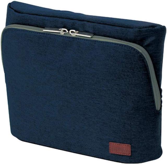 （まとめ買い）ソニック ユートリム ビジネスバッグ スマ・スタ ワイド 立つバッグインバッグ A5 ネイビー UT-1902-K 〔3個セット〕 【北海道・沖縄・離島配送不可】