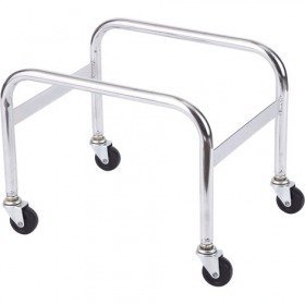 ナンシン ショッピングバスケット専用置台 シルバー TCD-20 00006396 【北海道・沖縄・離島配送不可】