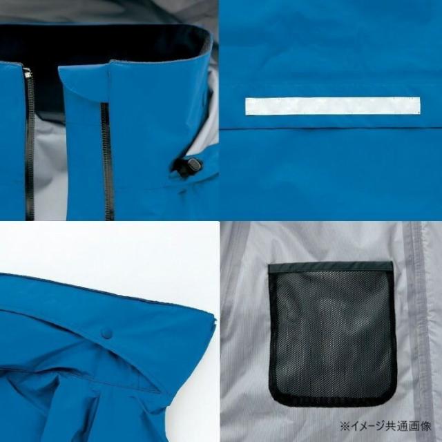 アイトス 全天候型ジャケット ミントグリーン×チャコール 3L 56301