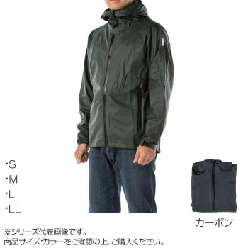 コヤナギ レインジャケット ル エスカルゴ ES7000 カーボン　S 【北海道・沖縄・離島配送不可】