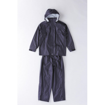 コヤナギ 透湿防水 レインスーツ リグフットII ♯9350 ダークパープル L 【北海道・沖縄・離島配送不可】
