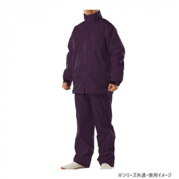コヤナギ 透湿防水 レインスーツ リグフットII ♯9350 ダークパープル 3L 【北海道・沖縄・離島配送不可】