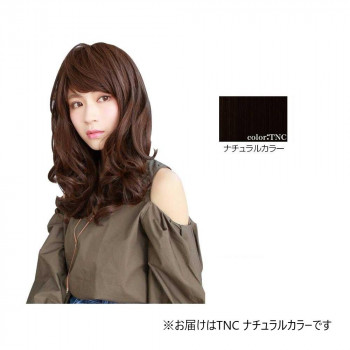 プリシラ オールウィッグ モアフェミニンカール A-663 耐熱　TNC・ナチュラルカラー 【北海道・沖縄・離島配送不可】