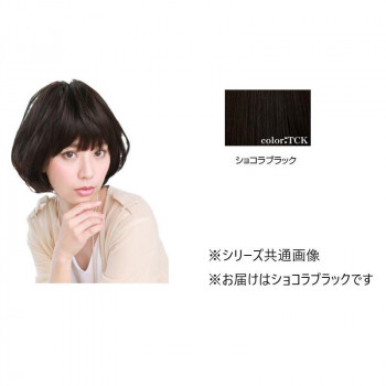 プリシラ オールウィッグ エアリーマッシュ A-684 耐熱　TCK・ショコラブラック 【北海道・沖縄・離島配送不可】