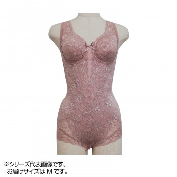 TAMURA Yauco 総レース多機能ボディスーツ TYN90 アッシュローズ M-TYN90-111-M 【北海道・沖縄・離島配送不可】