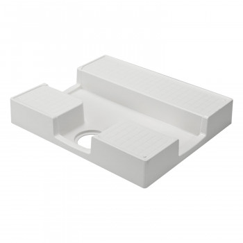 テクノテック 洗濯機用かさ上げ防水パン イージーパン TPD750-CW2 ニューホワイト 【北海道・沖縄・離島配送不可】