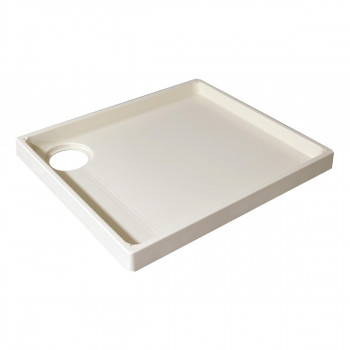 テクノテック 洗濯機用スタンダード防水パン TP750-RW1 アイボリーホワイト 【北海道・沖縄・離島配送不可】