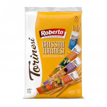 ロベルト　グリッシーニ　トリネージ　350g　10袋セット　6380 【北海道・沖縄・離島配送不可】