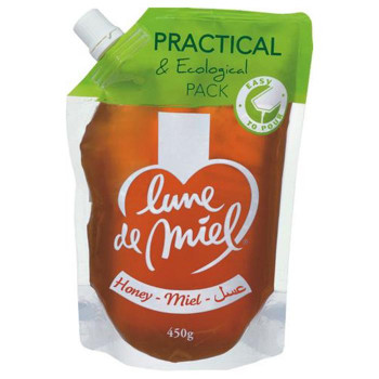ルン ド ミエル　ハチミツ エコパック　450g　6セット　070023 【北海道・沖縄・離島配送不可】