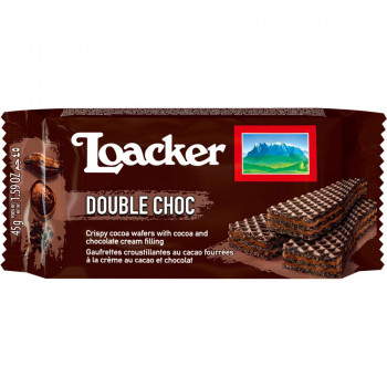 ロアカー　クラシック　ダブルチョコ　45ｇ　144セット 【北海道・沖縄・離島配送不可】