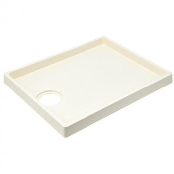 テクノテック 洗濯機用スタンダード防水パン TP800-CW1 アイボリーホワイト 【北海道・沖縄・離島配送不可】