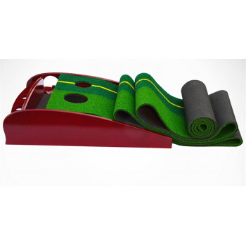 高級ゴルフパター練習セット グリーン 【北海道・沖縄・離島配送不可】