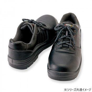 アイトス　59810 セーフティシューズ(ウレタン短靴ヒモ)(男女兼用) ブラック 22cm 【北海道・沖縄・離島配送不可】
