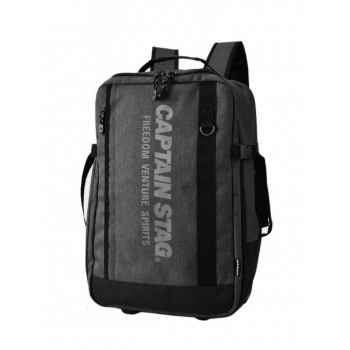 スワン CAPTAIN STAG 杢ポリ リュック式キャリー ブラック 1254 【北海道・沖縄・離島配送不可】