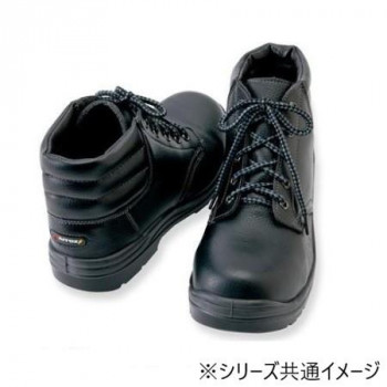 アイトス 59813 セーフティシューズ(ウレタンミドル靴ヒモ)(男女兼用) ブラック 27.5cm 【北海道・沖縄・離島配送不可】