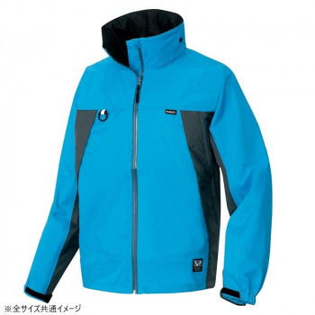 アイトス 全天候型ジャケット ブルー×チャコール 4L 56301 【北海道・沖縄・離島配送不可】