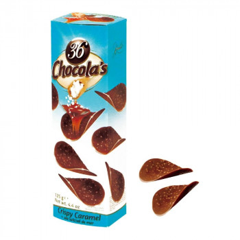 ハムレットチョコチップス 36P シーソルトキャラメル 12箱　100001585 【北海道・沖縄・離島配送不可】