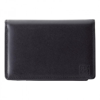 良品工房 日本製中ベラ付名刺入(ブラック) K18-241 5367-190 【北海道・沖縄・離島配送不可】