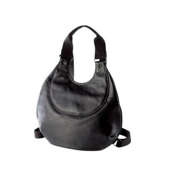 良品工房 日本製牛革リュック(ブラック) M19-155 5569-023 【北海道・沖縄・離島配送不可】