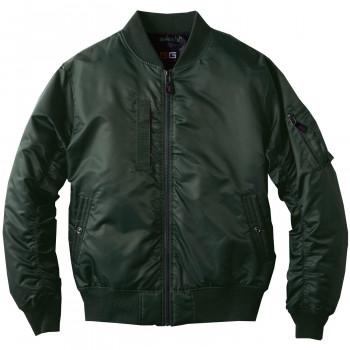 桑和 0014-00 フライトブルゾン LLサイズ アーミー(82) G.GROUND 【北海道・沖縄・離島配送不可】