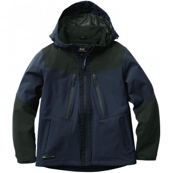 桑和 0284-00 防水防寒ブルゾン 4Lサイズ ネイビー(1) G.G. 【北海道・沖縄・離島配送不可】