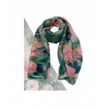 アーチストブルームシリーズ　ストール　ジュリアプリントン「ロマンチックランデブーフローラルズ」　AB-01701 【北海道・沖縄・離島配送不可】