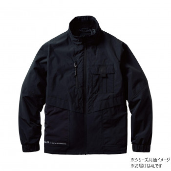 桑和 0534-00 防寒ブルゾン(防風.透湿) 4Lサイズ ブラック(4) G.G. 【北海道・沖縄・離島配送不可】