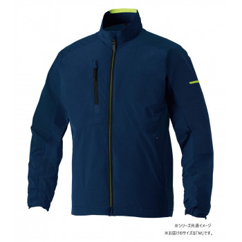 桑和 7524-00 防寒ブルゾン(ストレッチ.制電) Mサイズ ネイビー(1) G.G. 【北海道・沖縄・離島配送不可】
