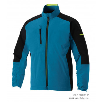桑和 7524-00 防寒ブルゾン(ストレッチ.制電) LLサイズ ターコイズ(201) G.G. 【北海道・沖縄・離島配送不可】