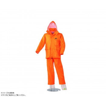 スミクラ レインウェア 透湿MOAシータ レインスーツ オレンジ 4L A-660 【北海道・沖縄・離島配送不可】