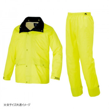 アイトス レインウエア(AS7400) フラッシュグリーン LL 56205 【北海道・沖縄・離島配送不可】