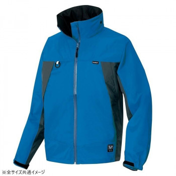 アイトス 全天候型ジャケット スチールブルー×チャコール LL 56301 【北海道・沖縄・離島配送不可】