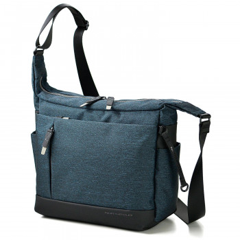 NORTHPOL フォギー ショルダーバッグ 舟型 ネイビーブルー 12-6721-80 【北海道・沖縄・離島配送不可】