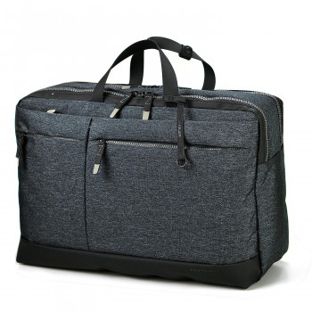 NORTHPOL フォギー ブリーフケース2WAY ダブルルーム型 L グレー 22-5361-20 【北海道・沖縄・離島配送不可】