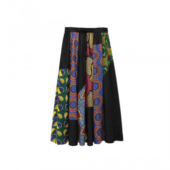スカート アフリカン ブラック 11725250093 【北海道・沖縄・離島配送不可】