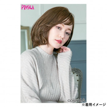 プリシラ オールウィッグ エフォートレスボブ ブラウン A-711-4A 【北海道・沖縄・離島配送不可】