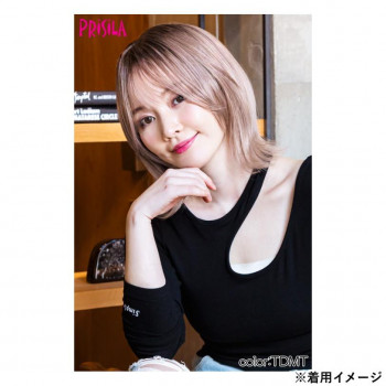 プリシラ 帽子ウィッグリラックス 外ハネボブ 耐熱ダスティミルクティー BO-04-TDMT 【北海道・沖縄・離島配送不可】