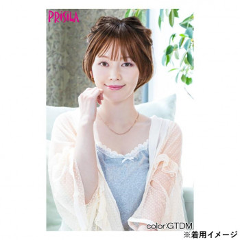 プリシラ 帽子ウィッグ ラウンドマッシュ リラックス (Mサイズ) 耐熱グラデデイリーマロン BO-05-GTDM 【北海道・沖縄・離島配送不可】